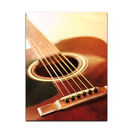 Bilderdepot24 Leinwandbild Gitarre