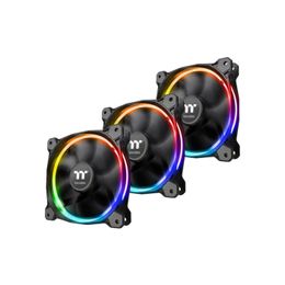 Thermaltake Gehäuselüfter Riing 12 LED RGB Fan Sync Edition (3-Fan Pack)