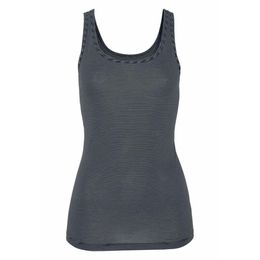 Schiesser Top Damen Gr&ouml;&szlig;e 4XL nachtblau / wei&szlig;