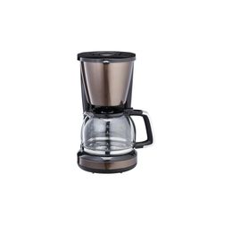 KHG Kaffeeautomat KA-123(MMS) ¦ braun ¦ Kunststoff ¦ Maße (cm): B: 16,95 H: 31,7 T: 23.7 » Höffner