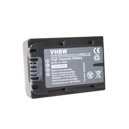 vhbw Kamera-Akku passend für Kompatibel mit Sony HDR-SR11