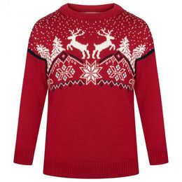 Dale of Norway - Kid's Dale Christmas Sweater - Merinopullover Gr 2 Years rot