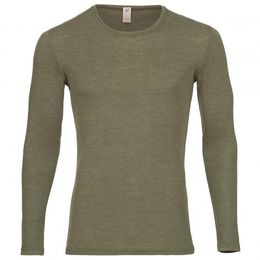 Engel - Shirt L/S - Merinounterwäsche Gr 46/48 oliv