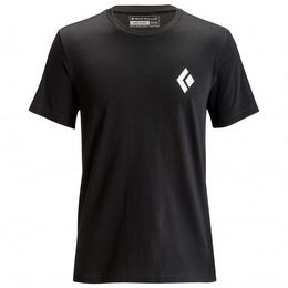 Black Diamond - S/S Equipment For Alpinist Tee - T-Shirt Gr XS schwarz