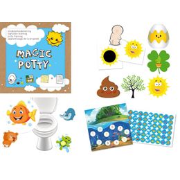 LK Trend & Style Sticker Magic Potty Mini-Kinderbuch + Belohnungssystem Auswahl