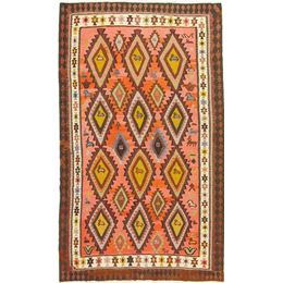 Nain Trading Orientteppich »Perser Kelim Fars Azerbaijan Antik 286x170 Handgewebt Orientteppich