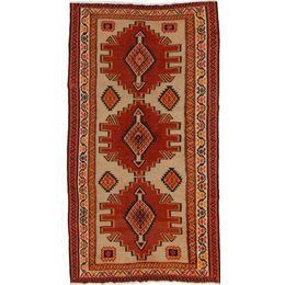 Nain Trading Orientteppich »Perser Kelim Fars Azerbaijan Antik 311x164 Handgewebt Orientteppich