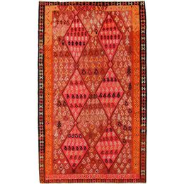 Nain Trading Orientteppich »Perser Kelim Fars Azerbaijan Antik 307x181 Handgewebt Orientteppich