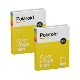 Polaroid 2x Polaroid Color i-Type für Sofortbildkamera