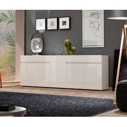 Sideboard Inosign "Mister" Sideboards Gr. B/H/T: 225 cm x 80 cm x 38 cm, 2 St., weiß Bestseller