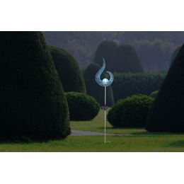 Globo Sun Solarleuchte LED Silber, 1-flammig