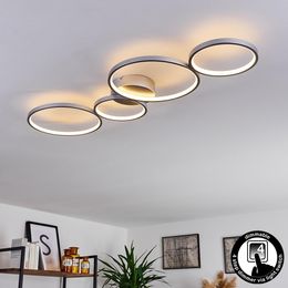 hofstein Rodekro Deckenleuchte LED Nickel-Matt, 1-flammig