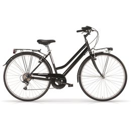 Trekkingrad MBM "Touring" Fahrräder Gr. 46 cm, 28 Zoll (71,12 cm), schwarz Fahrräder