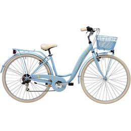 Cityrad ADRIATICA "Panda" Fahrräder Gr. 42 cm, 28 Zoll (71,12 cm), blau Fahrräder