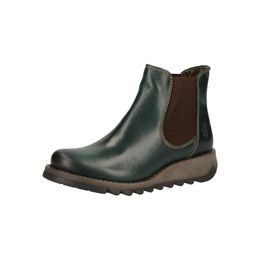 Fly London Chelsea Boots Damen Gr&ouml;&szlig;e 37 braun / dunkelgr&uuml;n Winterschuhe