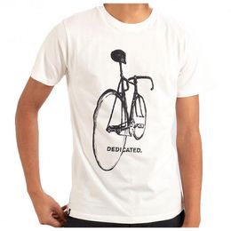 DEDICATED - Stockholm Pencil Bike - T-Shirt Gr S weiß