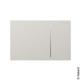 Geberit Sigma70 Betätigungsplatte für 2-Mengen-Spülung Glas sandgrau 115620JL1