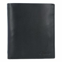 Esquire New Silk Geldbörse Leder 10 cm schwarz