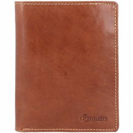 Esquire Denver Geldbörse RFID Leder 9,5 cm cognac