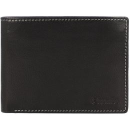Esquire Denver Geldbörse RFID Leder 12 cm schwarz