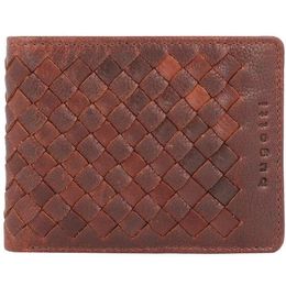 Bugatti Woven Geldbörse Leder 11 cm british tan