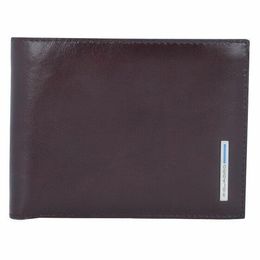 Piquadro Blue Square Geldbörse Leder 12,5 cm mahagoniebraun