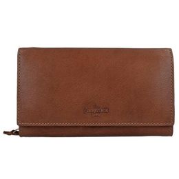 The Chesterfield Brand Wax Pull Up Geldbörse RFID Schutz Leder 18 cm cognac