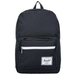 HERSCHEL Pop Quiz 17 Backpack Rucksack 45 cm Laptopfach black-black synthetic leather