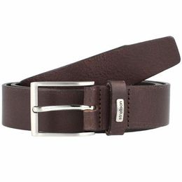 Strellson Gürtel Leder dark brown 110 cm