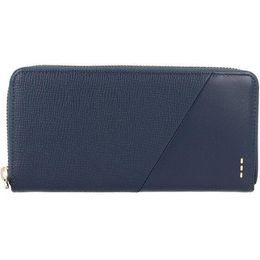 Roncato Milano Geldbörse RFID Leder 19 cm navy