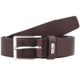 Strellson Gürtel Leder dark brown 90 cm