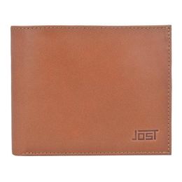 Jost Futura Geldbörse Leder 12,5 cm cognac