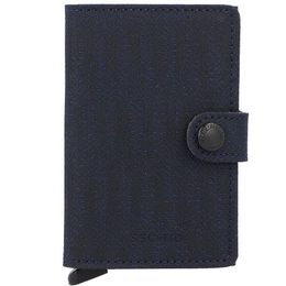 Secrid Miniwallet Dash Kreditkartenetui RFID Leder 6,5 cm navy