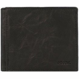 Fossil Ingram Geldbörse RFID Leder 11,5 cm schwarz