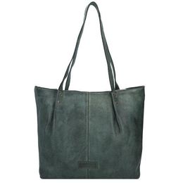 Harold'S Harold's Submarine Shopper Tasche Leder 39 cm grün