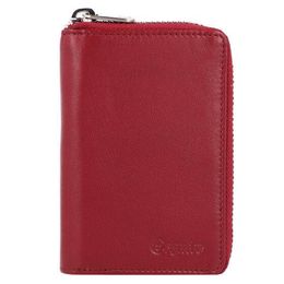 Esquire Oslo Nappa Geldbörse RFID Leder 8 cm rot