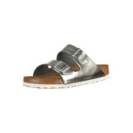 Birkenstock Pantolette 'Arizona' Herren Gr&ouml;&szlig;e 42 silber
