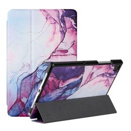 Wigento Tablet-Hülle Für Samsung Galaxy Tab A7 10.4 2020 T500 / T505 3folt Wake UP Smart Cover Etuis Hülle Case Schutz Motiv 6