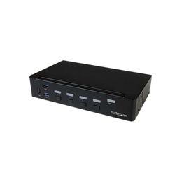 StarTech.com 4 Port HDMI KVM Switch With Built-in USB 3.0 Hub - 1080p