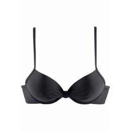 s.Oliver Bikinitop 'Spain' Damen Größe 80 schwarz