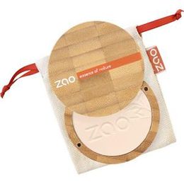 ZAO Gesicht Mineral Puder Bamboo Compact Powder Nr. 302 Beige Orange