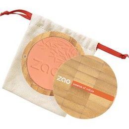 ZAO Gesicht Rouge & Highlighter Bamboo Compact Blush Nr. 321 Brown Orange