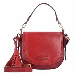 The Bridge Pearldistrict Schultertasche Leder 20 cm red currant