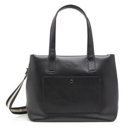 Castelijn & Beerens Castelijn & Beerens Dama Emma Schultertasche RFID Leder 39 cm Laptopfach black