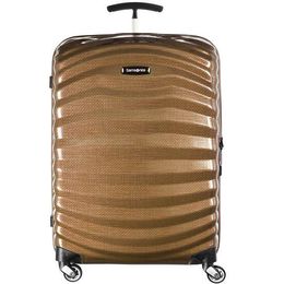 Samsonite Lite Shock Spinner 4-Rollen Trolley 81 cm sand