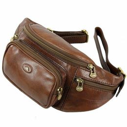 The Bridge Story Uomo Gürteltasche Leder 42 cm marrone