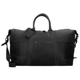 The Chesterfield Brand Wax Pull Up Weekender Reisetasche Leder 53 cm zwart