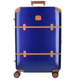 Bric'S Bric's Bellagio 4-Rollen Trolley III 82 cm blue/tobaco