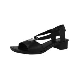 Rieker Sandalette '62662' Damen Gr&ouml;&szlig;e 39 schwarz / silber
