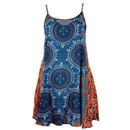 Guru-Shop Midikleid Boho Dashiki Minikleid